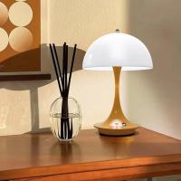 China Multifunctional Rechargeable LED Table Lamp Dimmable 2835 LED Desk Light for sale