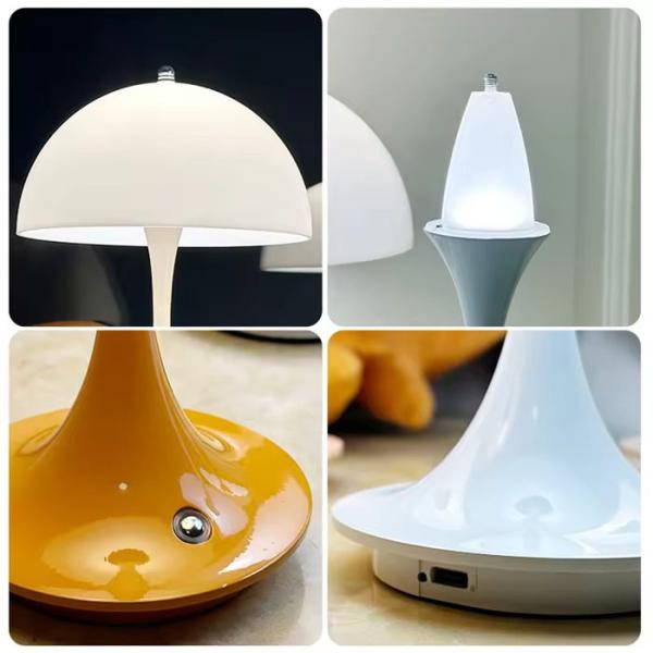 Quality Multifunctional Rechargeable LED Table Lamp Dimmable 2835 LED Desk Light for sale