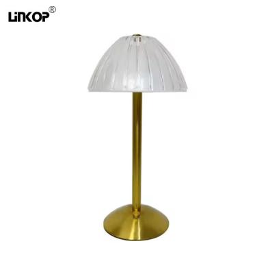 China Pumpkin Shaped Dimmable LED Table Lamp 3W 3000K 4500K 6000K Crystal Table Lamp for sale