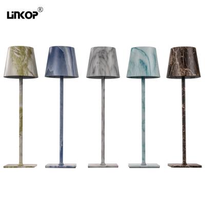 China 5V Rechargeable LED Desk Lamp Adjustable Brightness Tri Color Dimming Table Lamp for sale