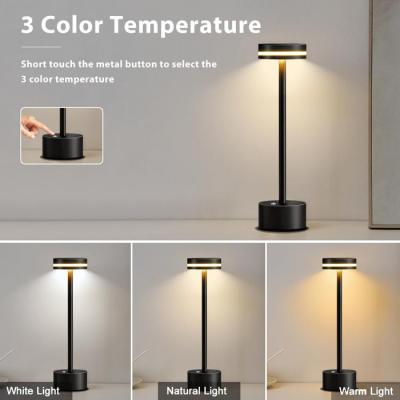 China Atmosphere Led Desktop Light 5V USB Rechargeable LED Table Light With Brightness Control for sale