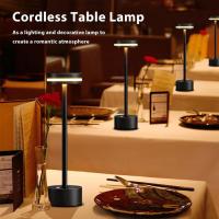 China Atmosphere Led Desktop Light 5V USB Rechargeable LED Table Light With Brightness Control for sale