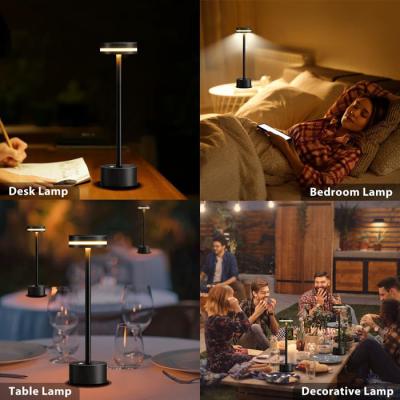 China Atmosphere Led Desktop Light 5V USB Rechargeable LED Table Light With Brightness Control for sale