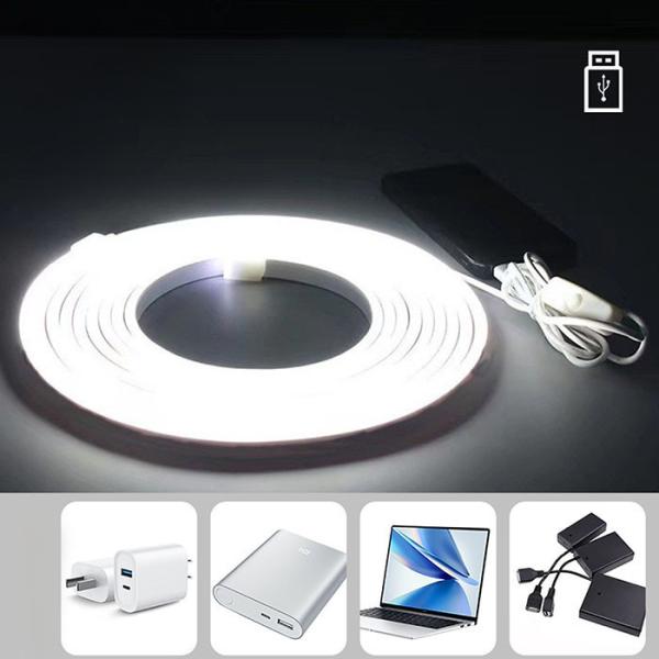 Quality Neon LED Strip Lights 5V 25mm Single Color Flexible LED Neon Silicone Tube With for sale