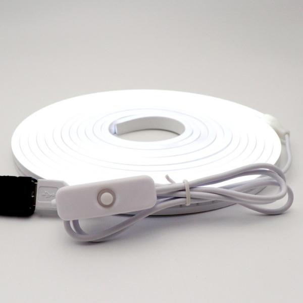 Quality Neon LED Strip Lights 5V 25mm Single Color Flexible LED Neon Silicone Tube With for sale