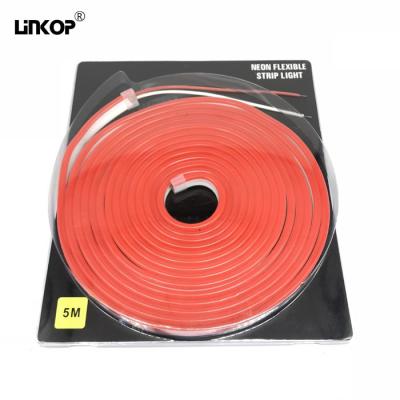 China 12v Low Voltage LED Rope Lights , IP67 Silicone Flexible LED Neon Tube Lights for sale