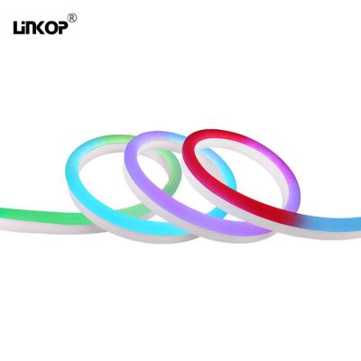 China Diy Flexible Neon LED Strip Addressable RGB Neon LED Strip 24v For Outdoor Decoration for sale
