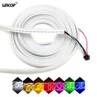 Quality RGB Neon Strip Lights IP67 12V 6*12 Cuttable LED Neon Rope Light for sale