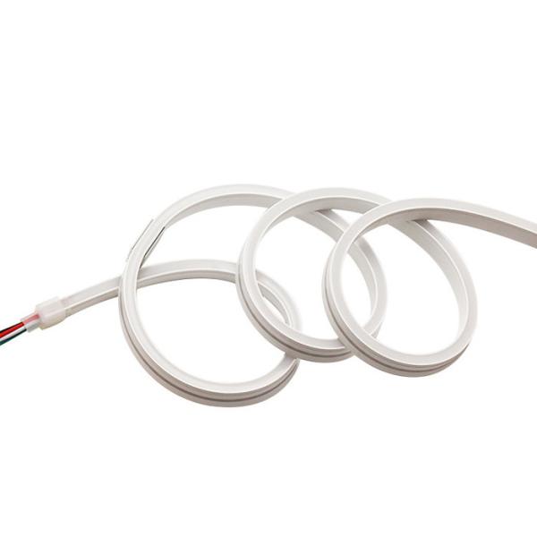 Quality RGB Neon Strip Lights IP67 12V 6*12 Cuttable LED Neon Rope Light for sale