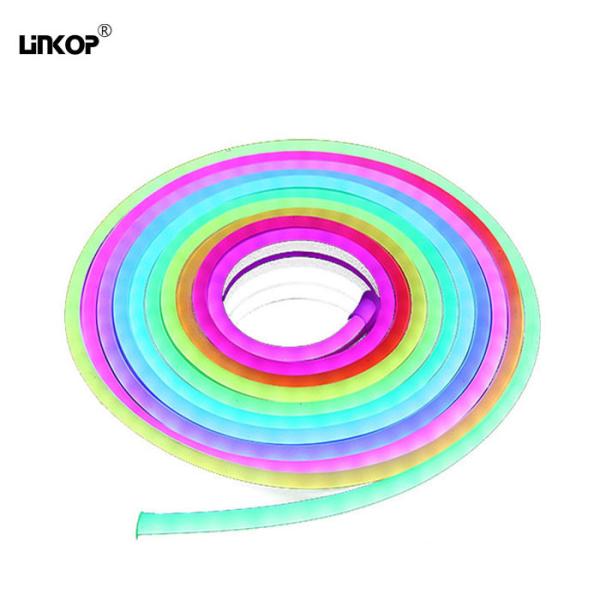 Quality Ip67 LED Neon Flex Multicolor 12V Cuttable Addressable LED Neon Strip for sale
