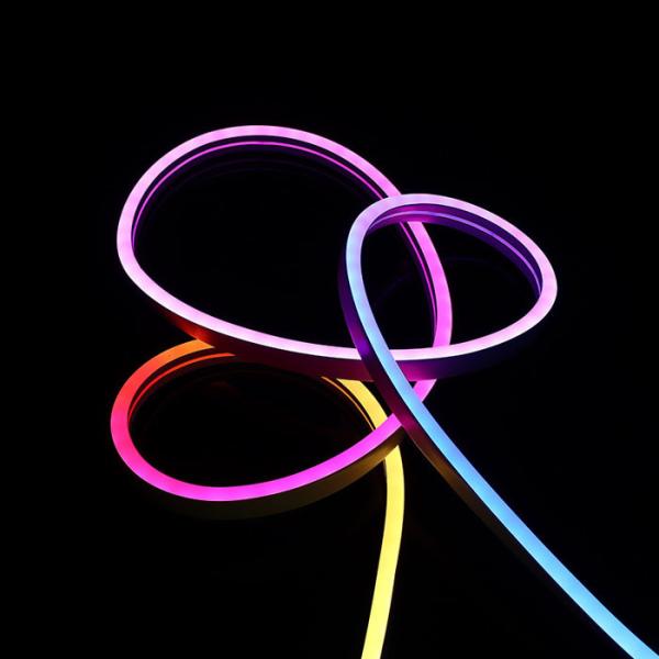 Quality Ip67 LED Neon Flex Multicolor 12V Cuttable Addressable LED Neon Strip for sale