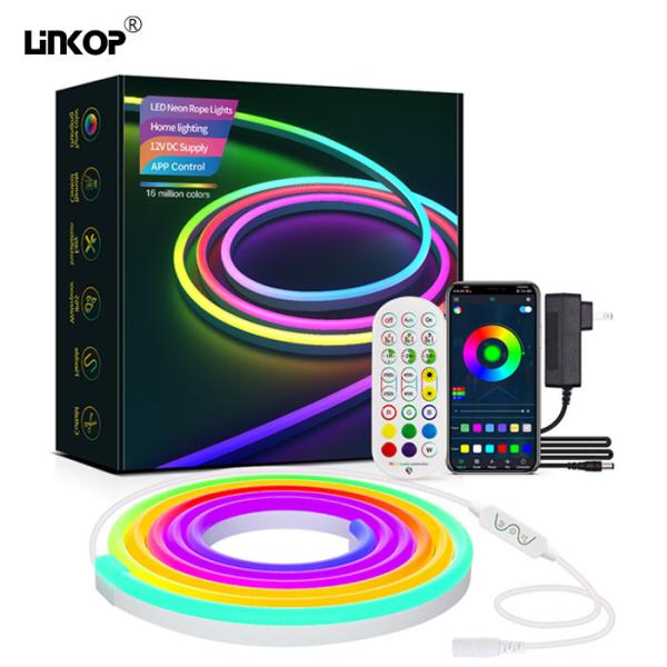Quality 12w/M 12v Flexible Led Strip Waterproof Sign Neon Lights Silicone Tube for sale