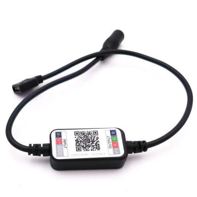 China Dc12-24v Led Bluetooth Controller Remote Dimming Rgb Intelligent Control for sale