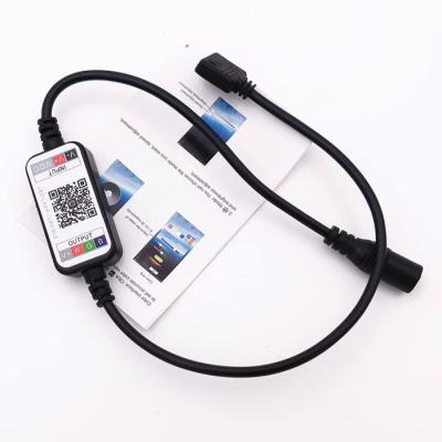 China Dc12-24v Led Bluetooth Controller Remote Dimming Rgb Intelligent Control for sale
