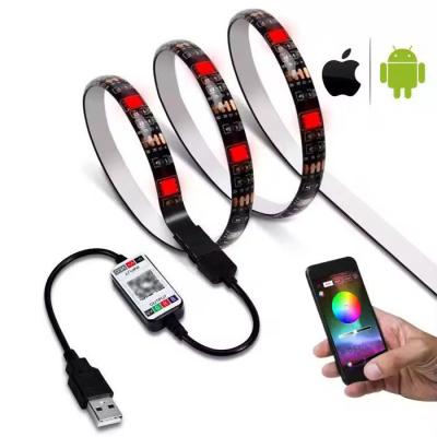 China 5v Usb Rgb Bluetooth Controller Intelligent Music Control Rgb Light Belt for sale