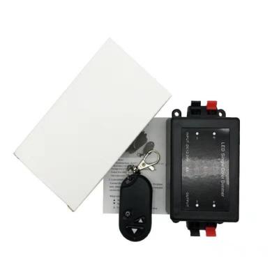 China 5-24v Monochrome Led Controller With 3 Keys Wireless Remote Control for sale