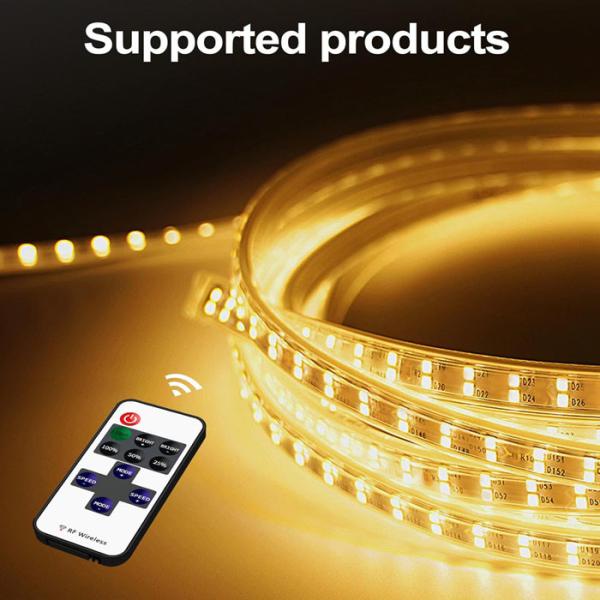 Quality 5-24v Single Color Light Strip Controller Rf 11Key Mini Dimmer Dc for sale