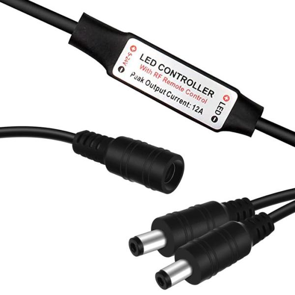 Quality 5-24v Single Color Light Strip Controller Rf 11Key Mini Dimmer Dc for sale