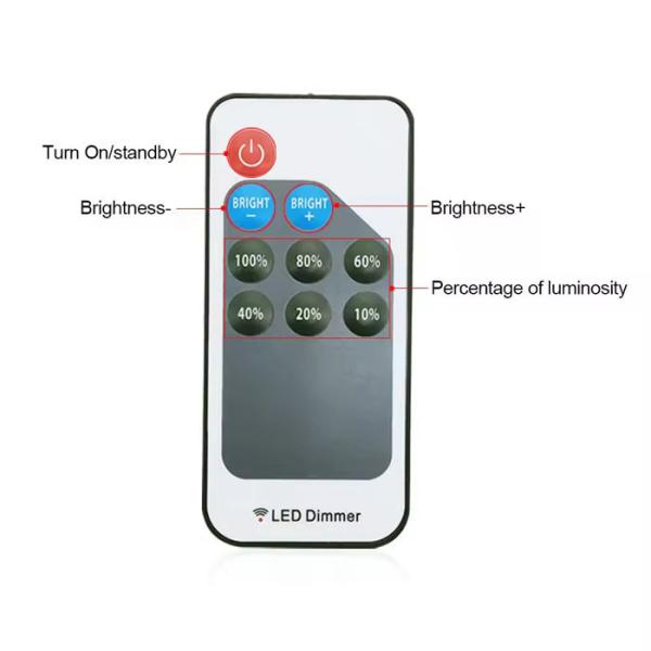 Quality Single Color Rf Led Controller With Remote 9 Key Including Cr2025 Battery for sale