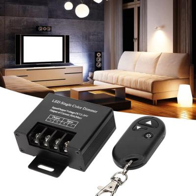 China Single Color Light Strip Controller Metal Shell 30a 5-10 Meters Control Distance for sale