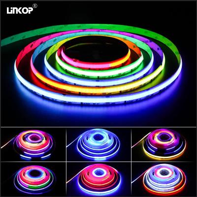 China 12 Volt COB LED Strip Lights Addressable 720 Light/Meter 2811IC Color RGB Flexible Light Strip for sale