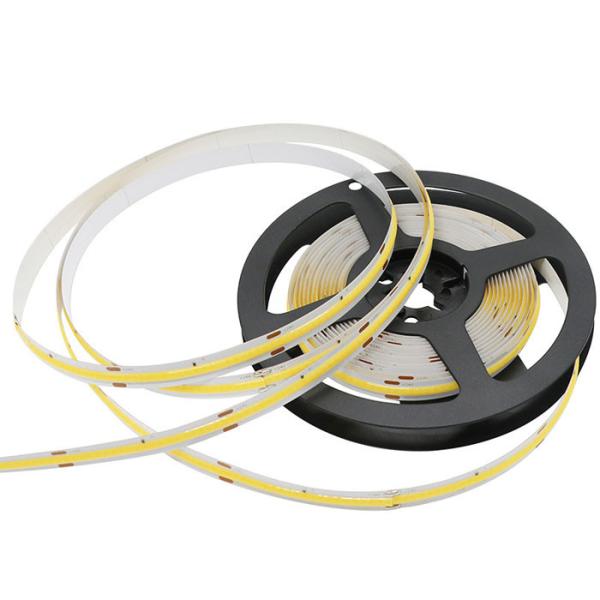 Quality 12W/m Flexible COB LED Strip Lights 5m 12v 12w/M With 320 Leds/M Single Color for sale