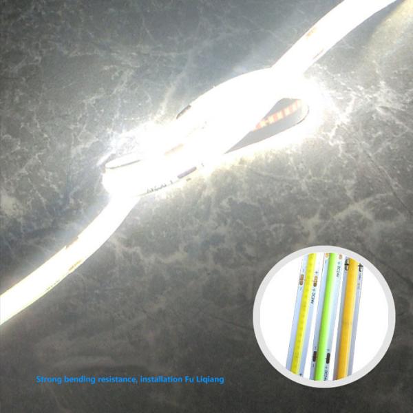 Quality COB LED Strip 5m 12v Single Color 288 LED Colour Changing Lights Strip for sale
