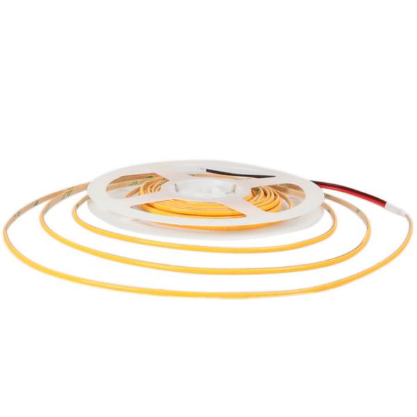 Quality Flexible COB LED Strip Lights 3mm 5mm 90 Ra Single Color Linear Strip Light for sale