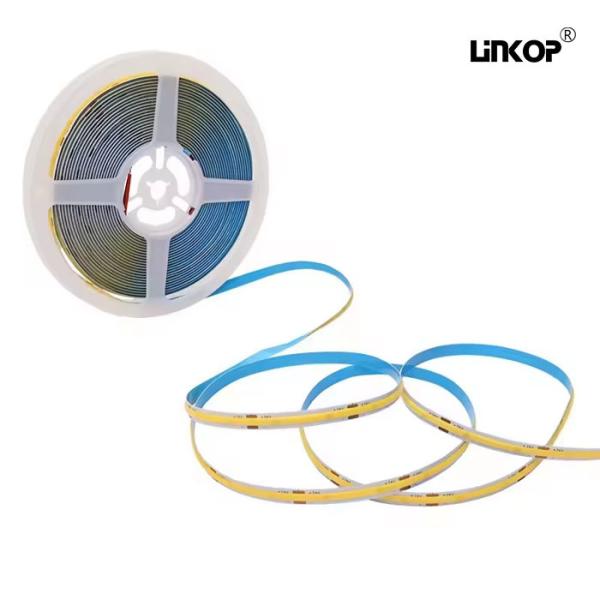 Quality 5V COB LED Strip Lights High Brightness 300 Leds/M Can Cut Single Color Strip for sale