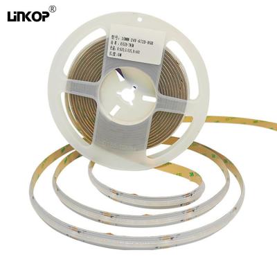 China COB RGB LED Strip Light Dimmable 24V Chip On Board LED Strip Lights for sale