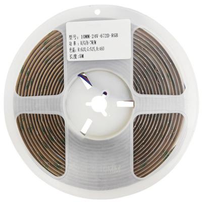 China COB RGB LED Strip Light Dimmable 24V Chip On Board LED Strip Lights for sale