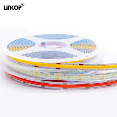 China Single Color COB LED Strip Lights 	800lm/m 12v LED Strip Lights Dimmable for sale