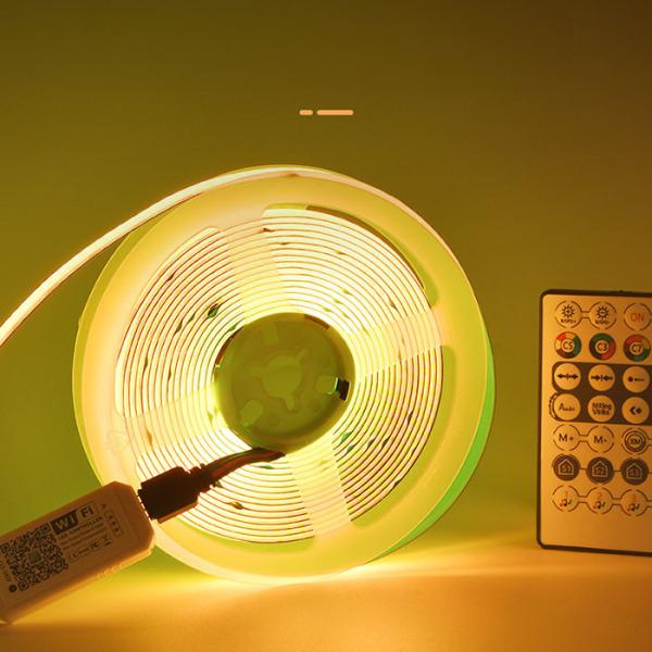 Quality 10000lm/m COB LED Strip 12V 576 Dimmable Outdoor LED Strip Lights IP20 for sale