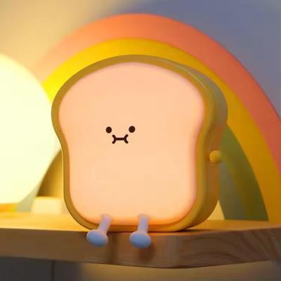 China Compact Rechargeable LED Night Light 3000K Dimming And 30 Minute Timed Turn Off for sale