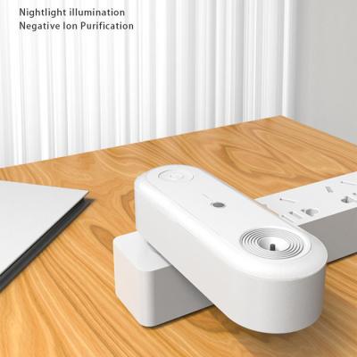 China Plug In LED Night Light 100V-240V IP20 With Light Sensor 2700k Air Purification for sale