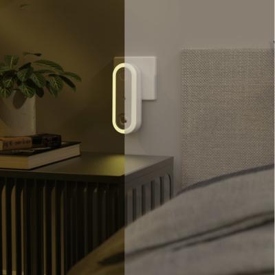 China Plug In LED Night Light 100V-240V IP20 With Light Sensor 2700k Air Purification for sale