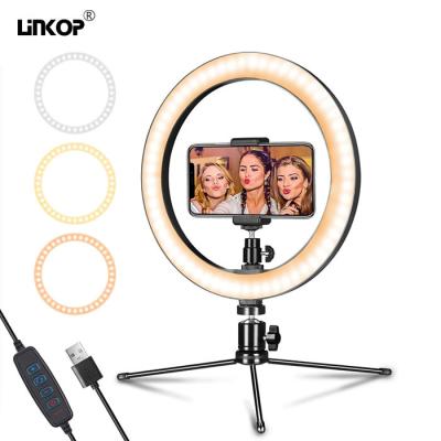 China Video LED Fill Light Cri95 3000K-6500K With 5V USB Adjustable Brightness for sale