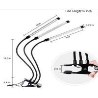 China DC5V 60W Tri Head LED Growing Light for sale