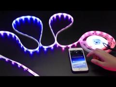Lumières de bande de Wifi SMD5050 1.5A Dreamcolor LED 30LEDs/M