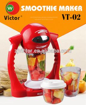 China 2015 newest Smoothie Maker as seen on TV/red and white color, CE & ROHS certified work top blender for sale