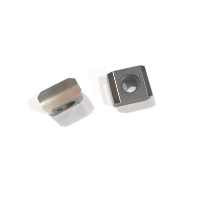 China PVD Coated LNEX121006 Tungsten Carbide Inserts Impact Shock Resistant For Steel Processing for sale
