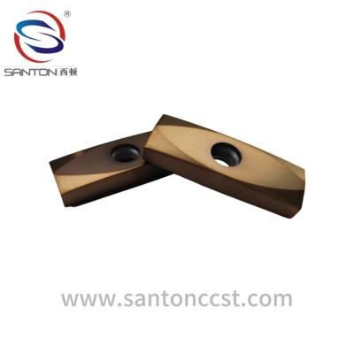 China K30 CVD PVD Coated Carbide Milling Inserts for High Bending Resistance and Bonding Resistance in Machinery and Textile Application for sale