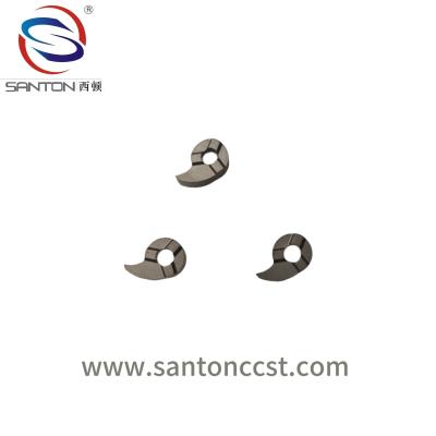 Cina MGB-07 Inserti di taglio a virgola marrone alternativi rivestiti Carbide Cnc Inserti di taglio per lavorazione dei metalli ottimali in vendita