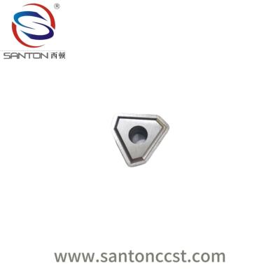 China 90.4-91.5HRA Hardness Carbide Inserts for Roughing Alloy Structure Steel Performance for sale