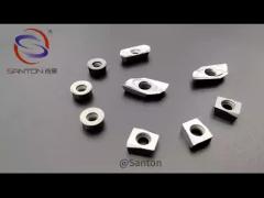 Super Cyclone Carbide Milling Inserts XOEX120404FR-E06 For Semi Finishing And Finishing