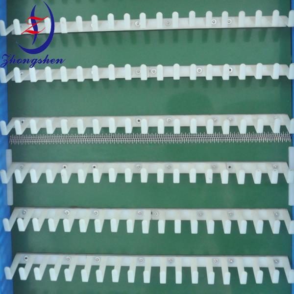 Quality ABS Plastic White Adhesive Tape For Poultry Automation Egg Collection Machine for sale