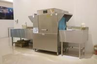 China Automatic Conveyor Commercial Dishwasher Machine Freestanding For Kitchen for sale