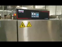 De stabiele van de Afwasmachinefully integrated 380V van de Ladestijl Machine van de het Restaurantschotel