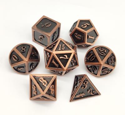 中国 卓上のゲームの金属RPGは耐久にAntiwear絶妙な切り分けることをさいの目に切る 販売のため