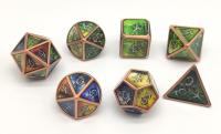 China Polyhedral Tiny Dice Set Lightweight Multipurpose Hand Carved for sale